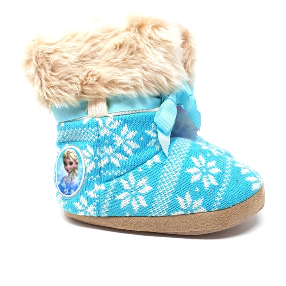 Disney | Shoes | Nwt Disney Frozen Cozy Slipper Boots | Poshmark
